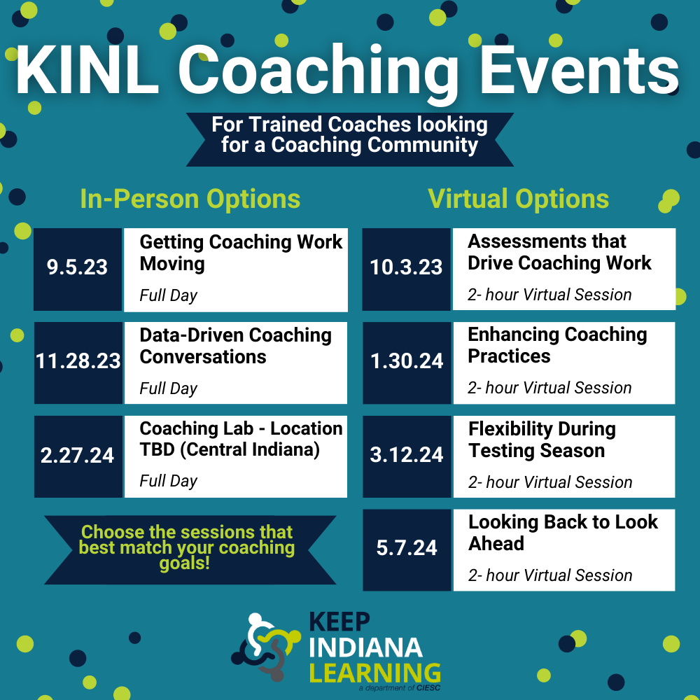 Upcoming Events New - Keep Indiana Learning